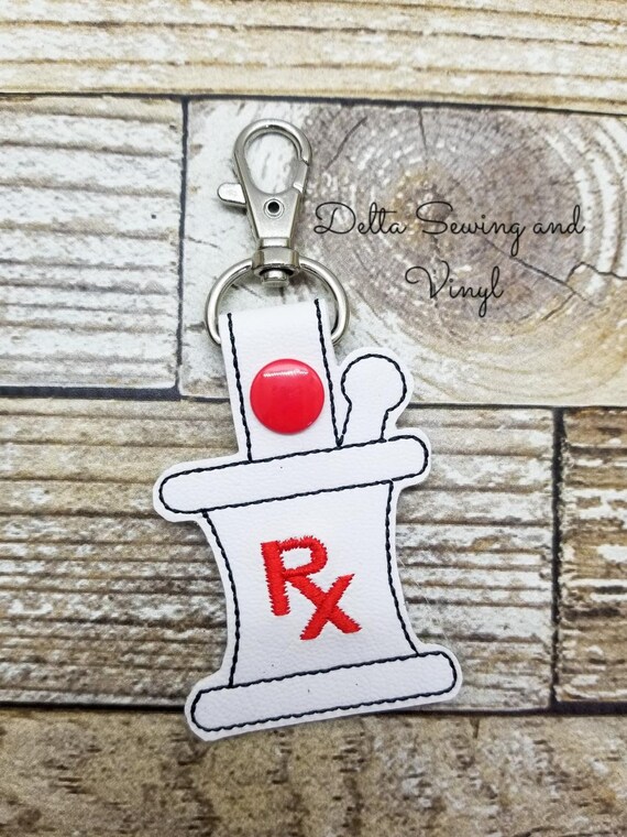 Pharmacy Keychain Pharmacy School Gift Pharmacist Key Fob | Etsy