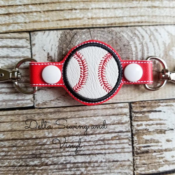 Baseball Keychain - Etsy
