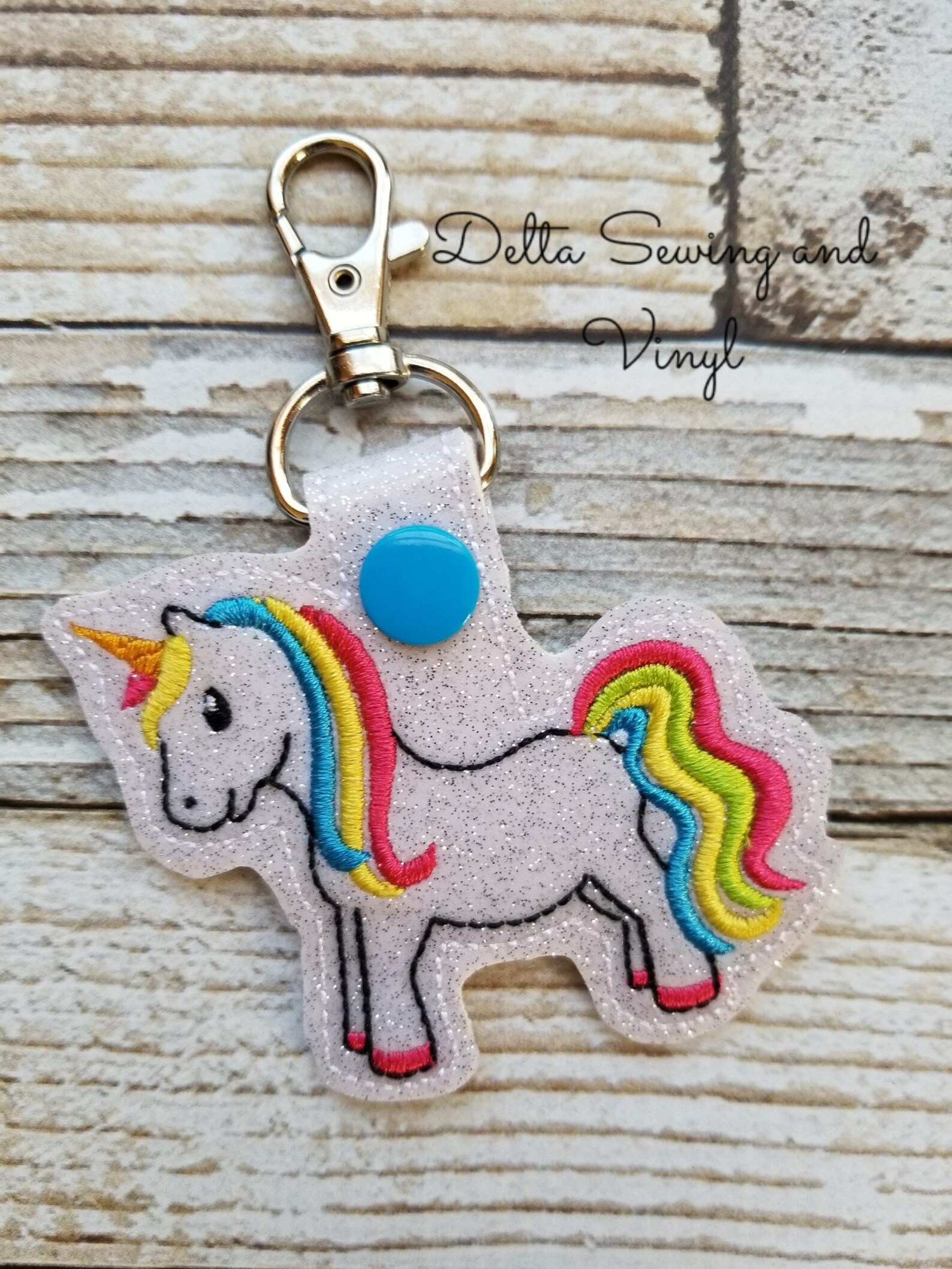 Unicorn Keychain Unicorn Snap Tab Unicorn Charm Unicorn Key | Etsy