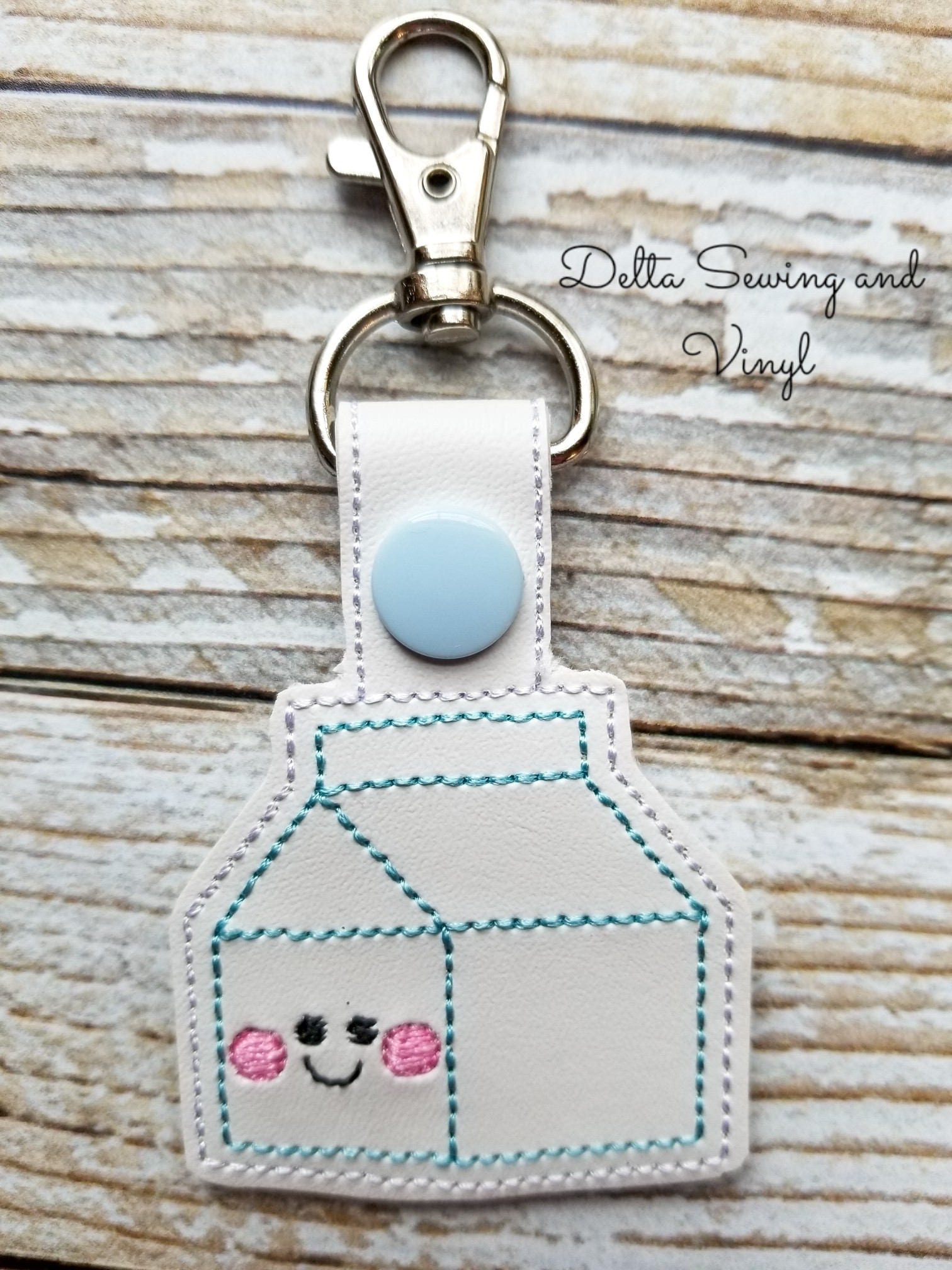 Milk and Cookie BFF Keychain Set, BFF Keychains, Milk and Cookie Snap ...
