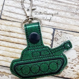 Army Tank Keychain, Army Tank Key Fob, Tank Keychain, Military Gift ...