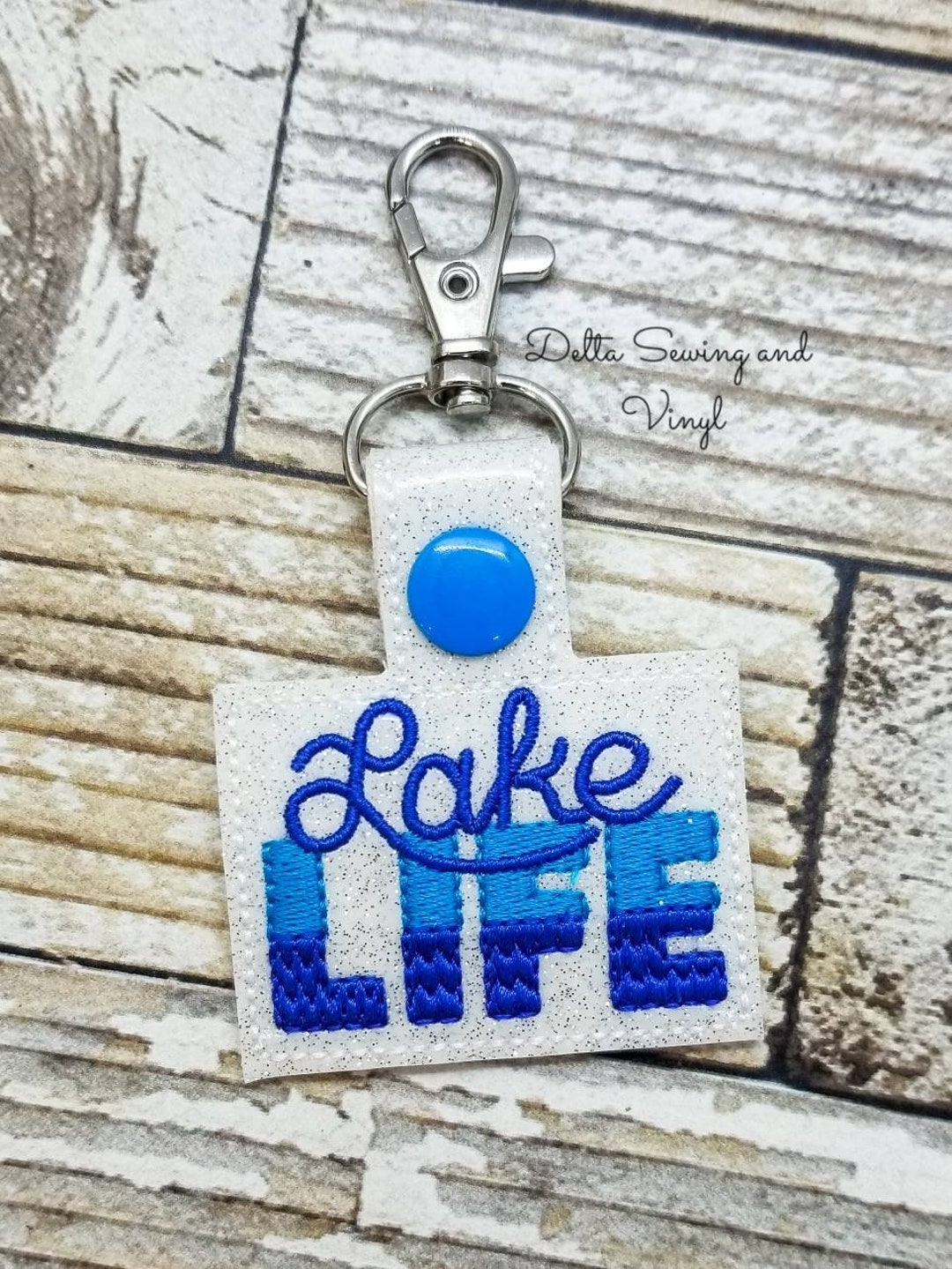 Lake Life Keychain, Lake Life Key Fob, Summer Keychain, Boat Life ...