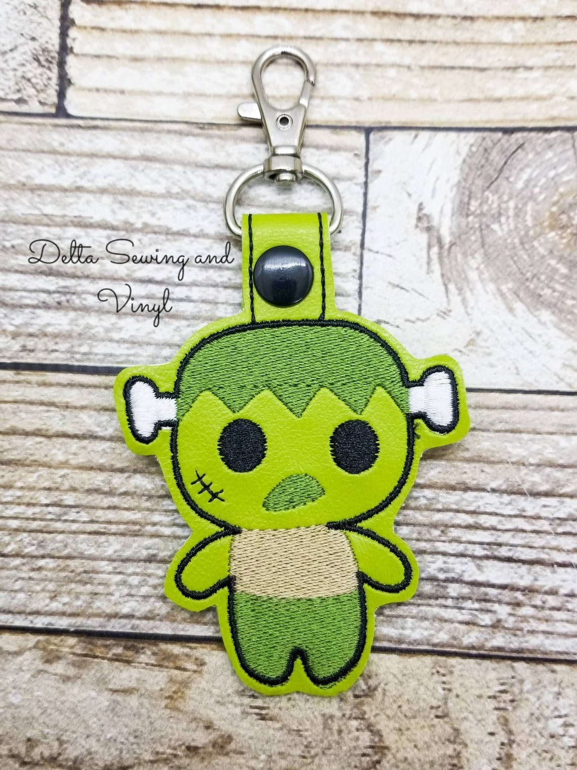 Zombie Keychain Halloween Key Fob Costume Keychain Horror | Etsy