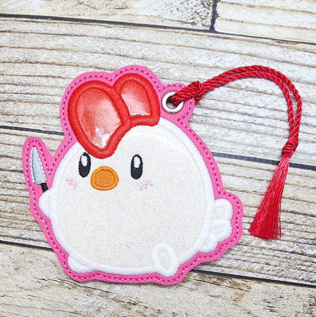 Stabby Chicken Bookmark, Chicken Bookmark, Funny Bookmark, Chicken ...