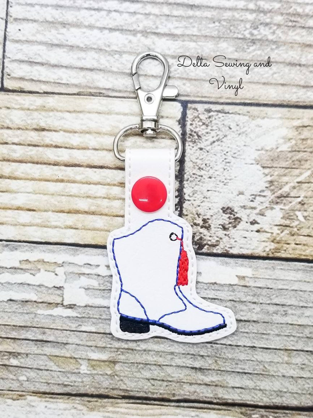Drill Team Boot Keychain, Majorette Boot Key Fob, Twirler Gift, Drill ...