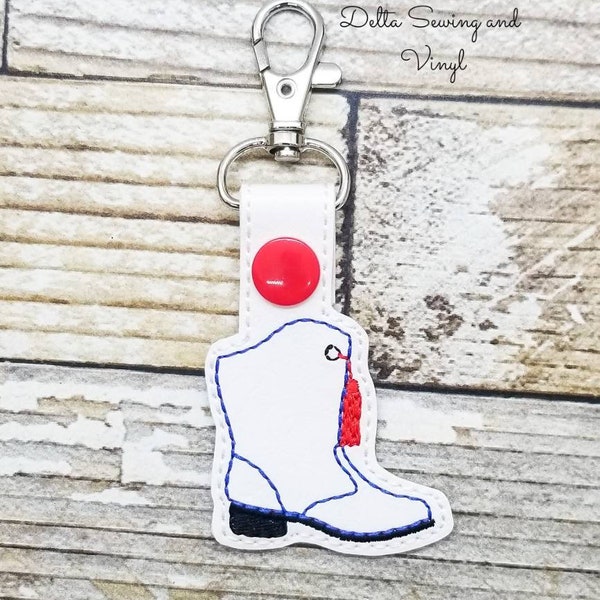 Boot Keychain - Etsy