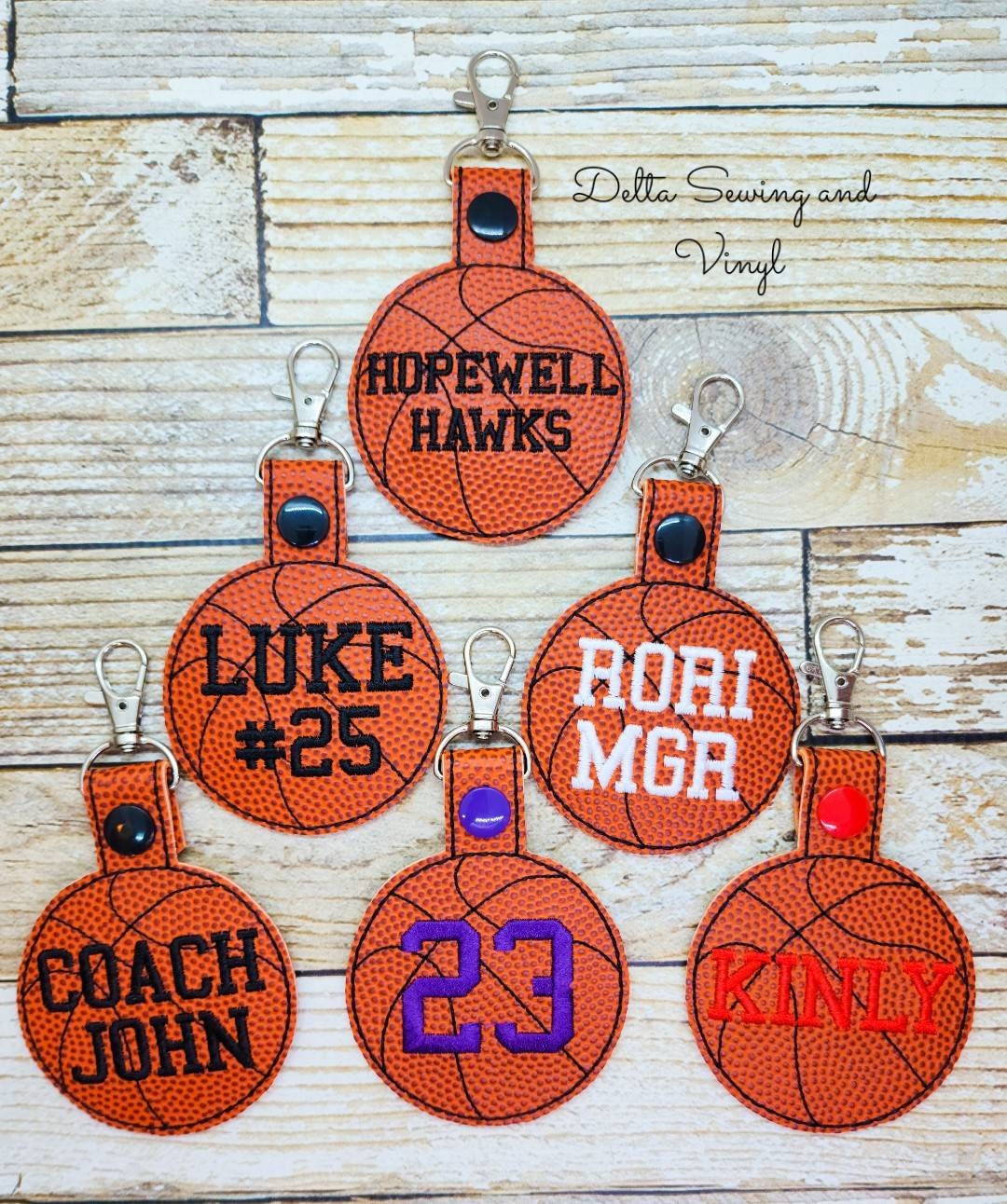 Basketball Keychain Basketball Team Key Fob Basketball - Etsy