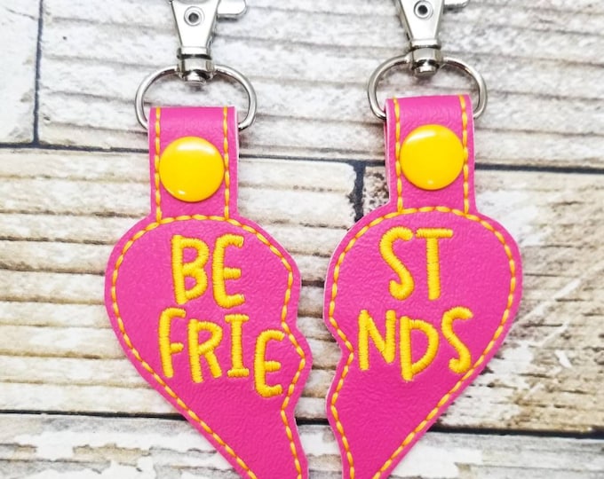 Best Friend Gift BFF Bag Charm, Personalised Bag Tag, BFF Gift, Custom ...