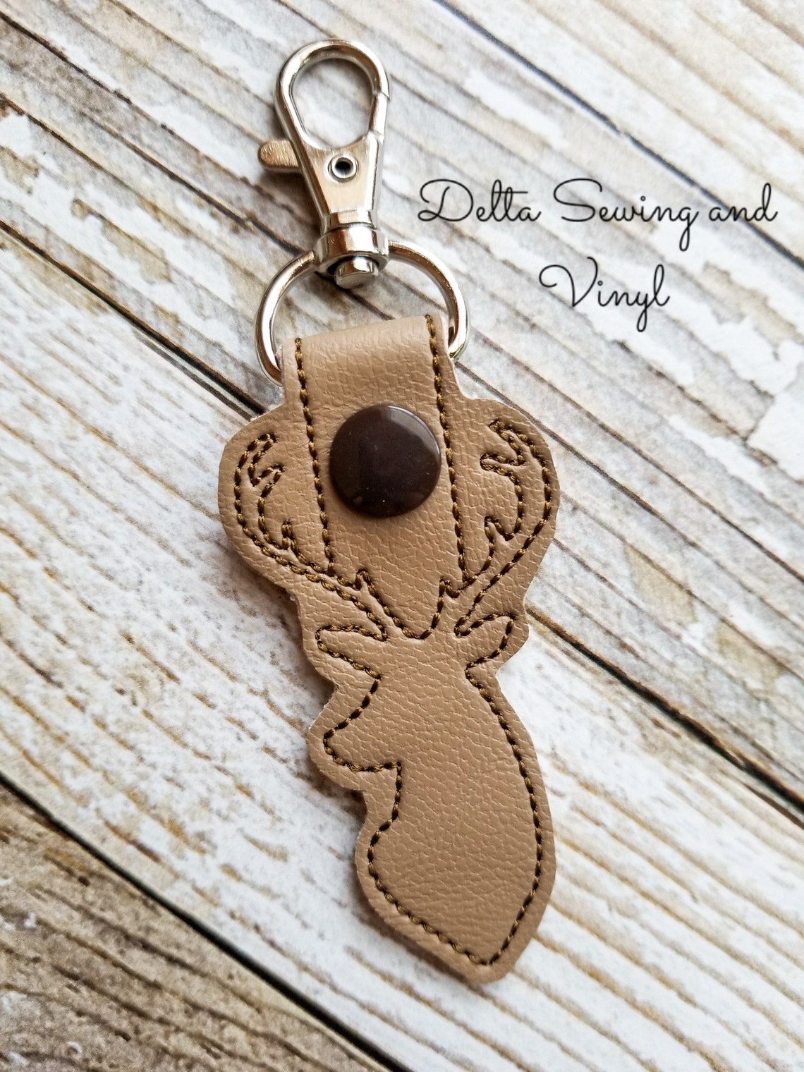 Buck Keychain Deer Key Fob Buck Key Fob Hunting Keychain - Etsy