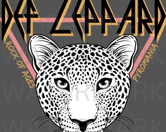 Def Leppard Clipart - Etsy