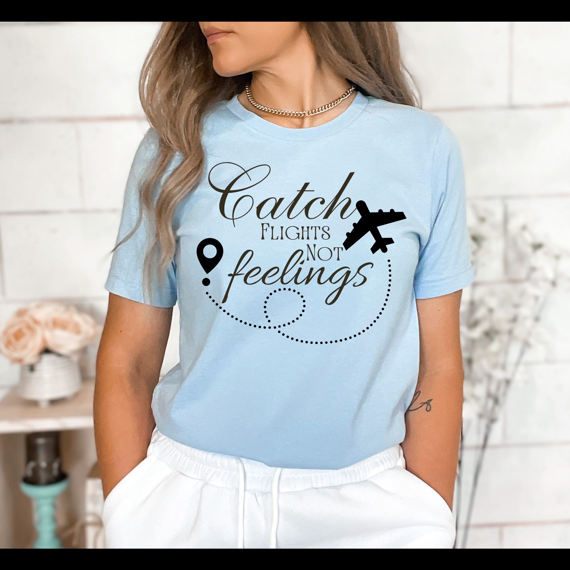 Catch Flights Not Feelings PNG Download | Travel Girl, Travel PNG ...