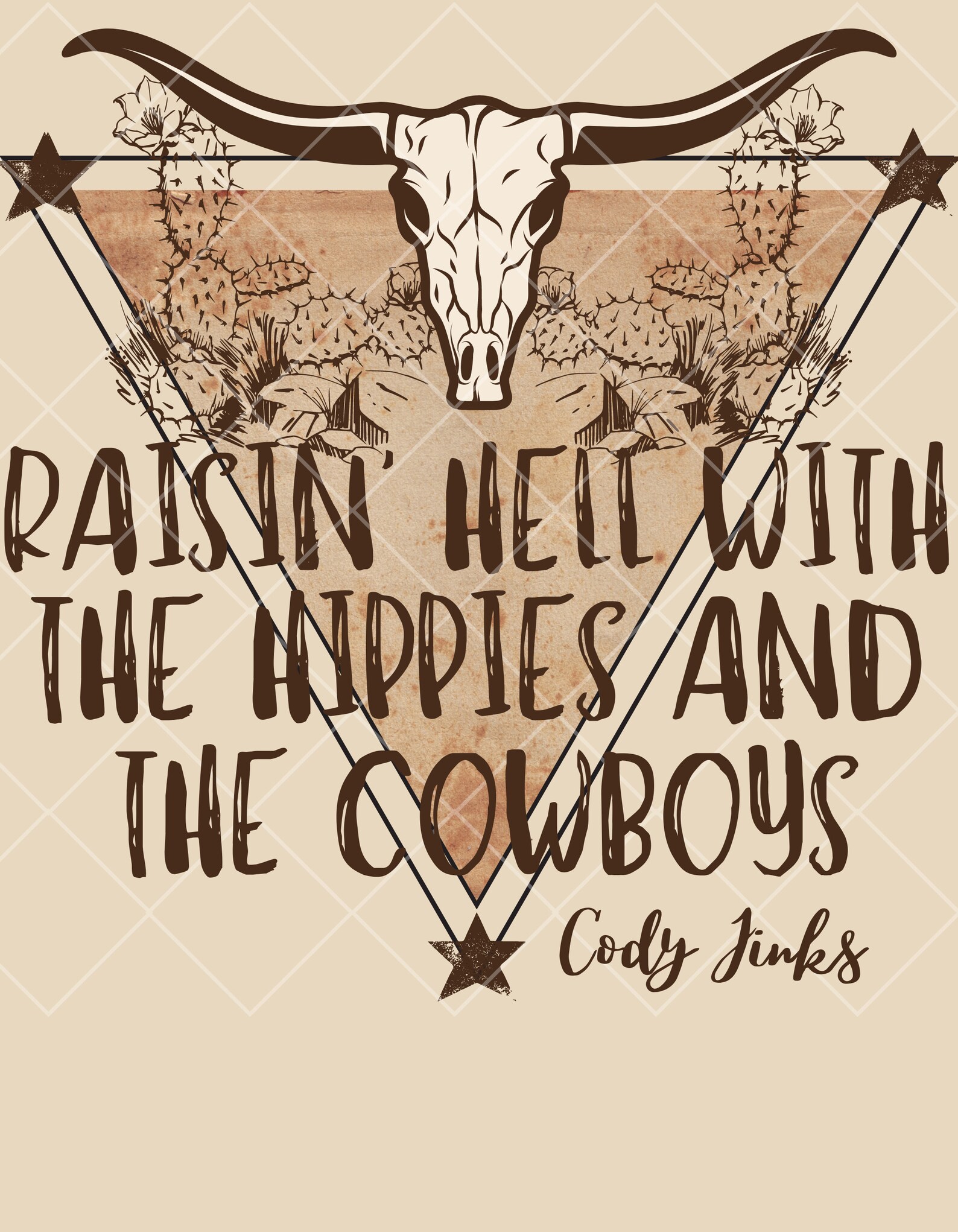 Raisin' Hell With the Hippies and the Cowboys PNG Download, Country ...
