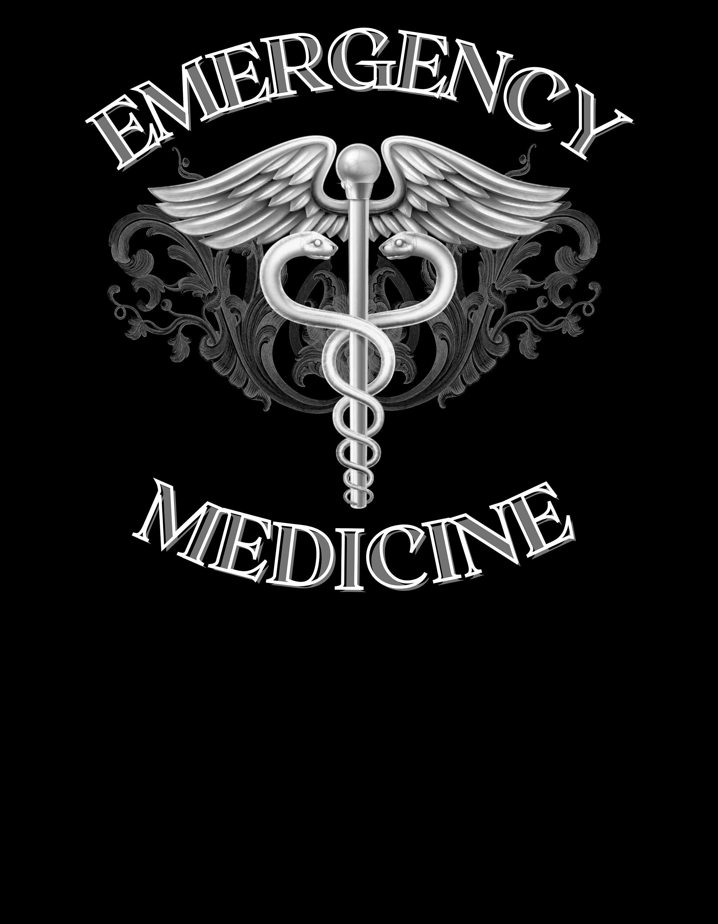 Nurse Caduceus Snake on Pole Png Download, Emergency Room Symbol Vector ...