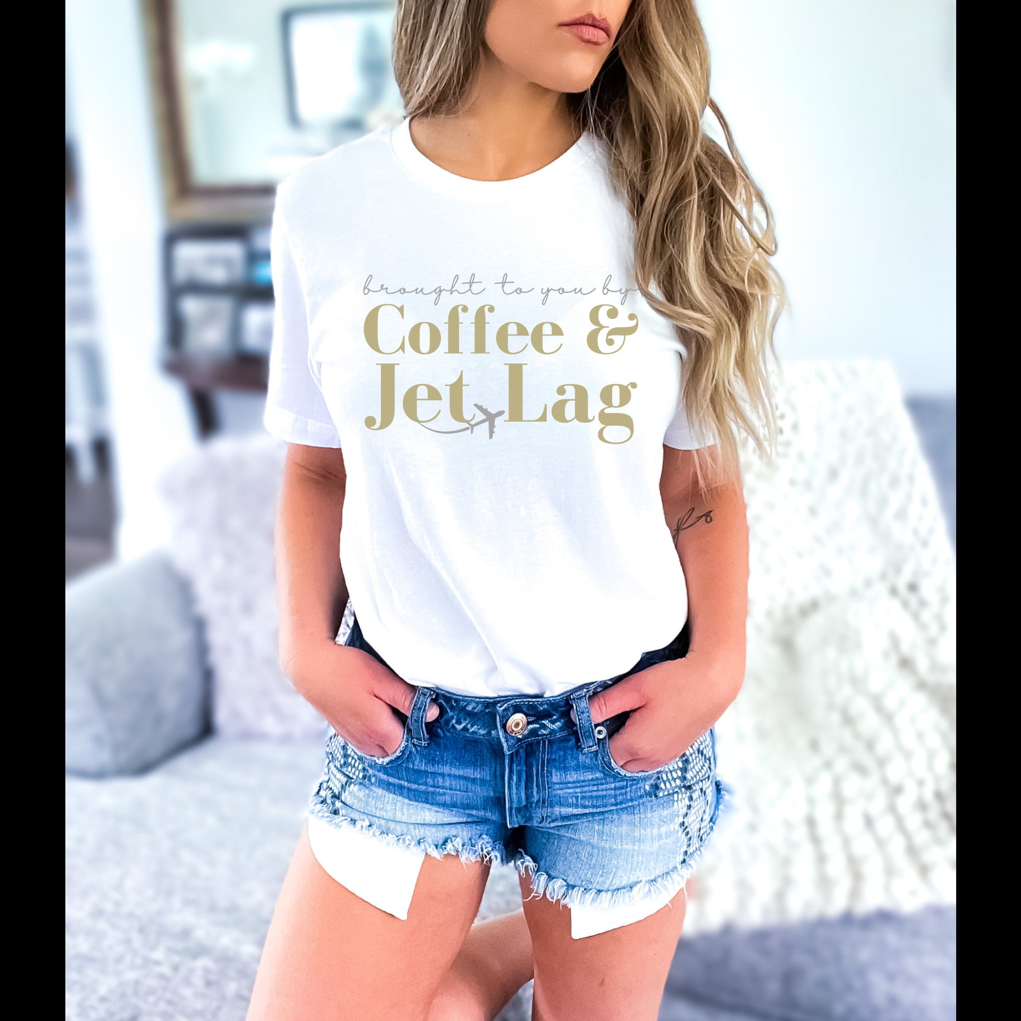 Coffee and Jet Lag PNG Download | Travel PNG, Girls Trip, Travel T ...