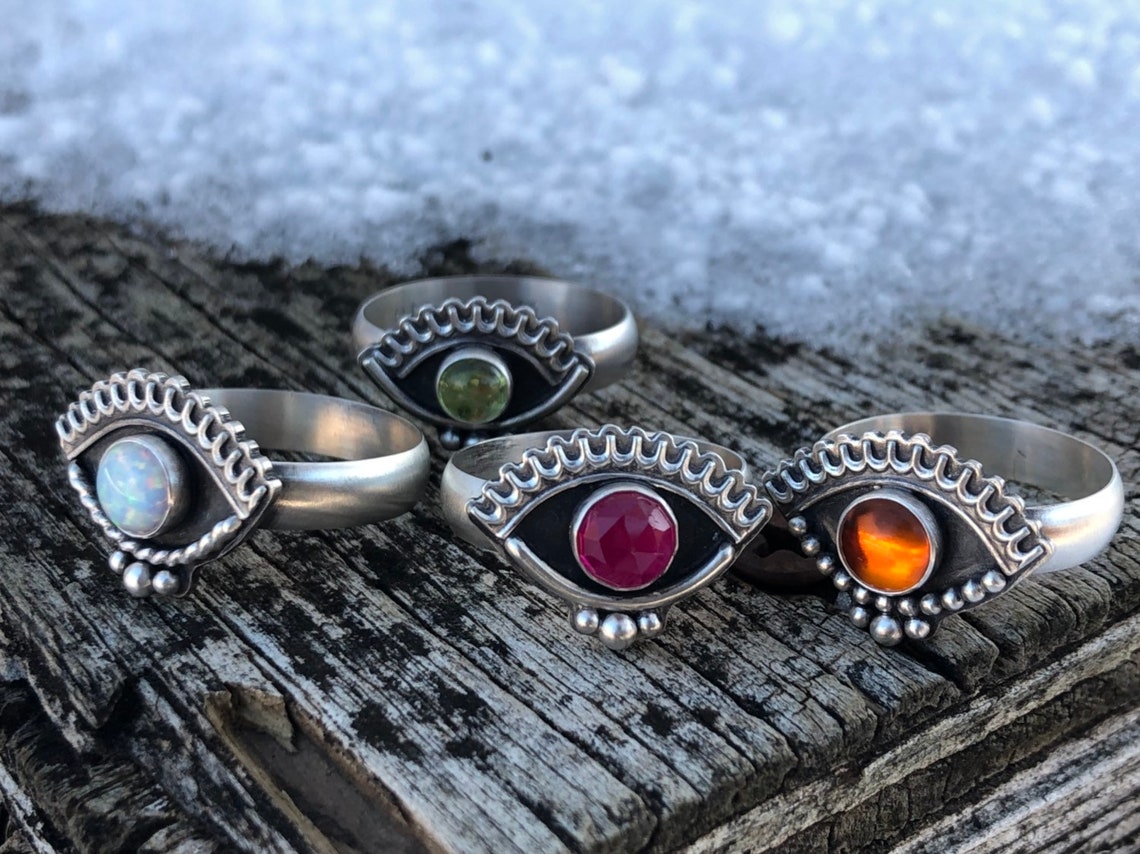 Third Eye/ Handmade/ Sterling Silver/ Ring - Etsy