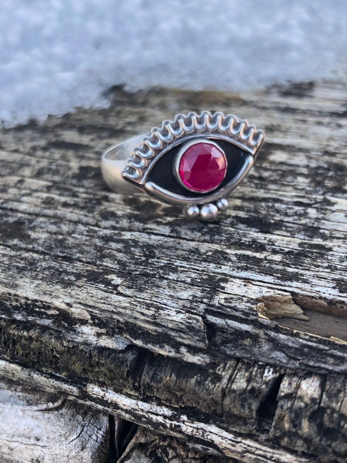 Third Eye/ Handmade/ Sterling Silver/ Ring - Etsy