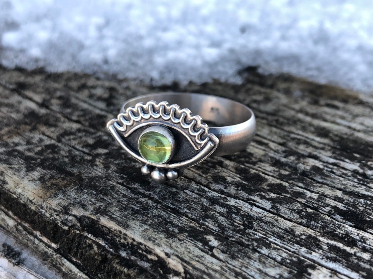 Third Eye/ Handmade/ Sterling Silver/ Ring - Etsy