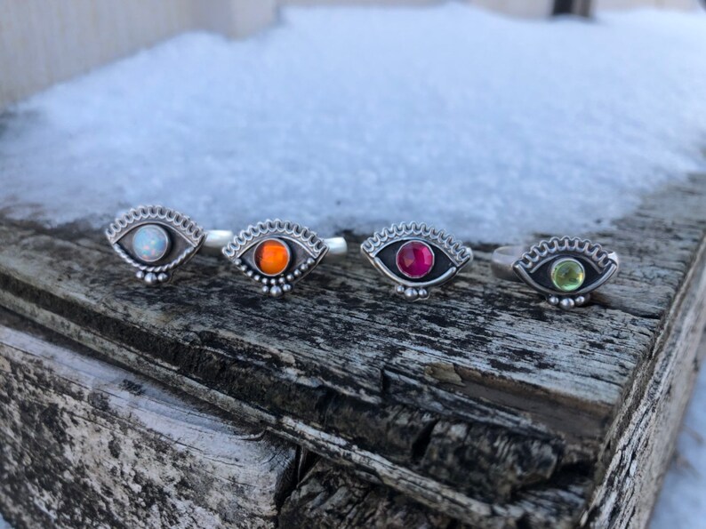 Third Eye/ Handmade/ Sterling Silver/ Ring - Etsy