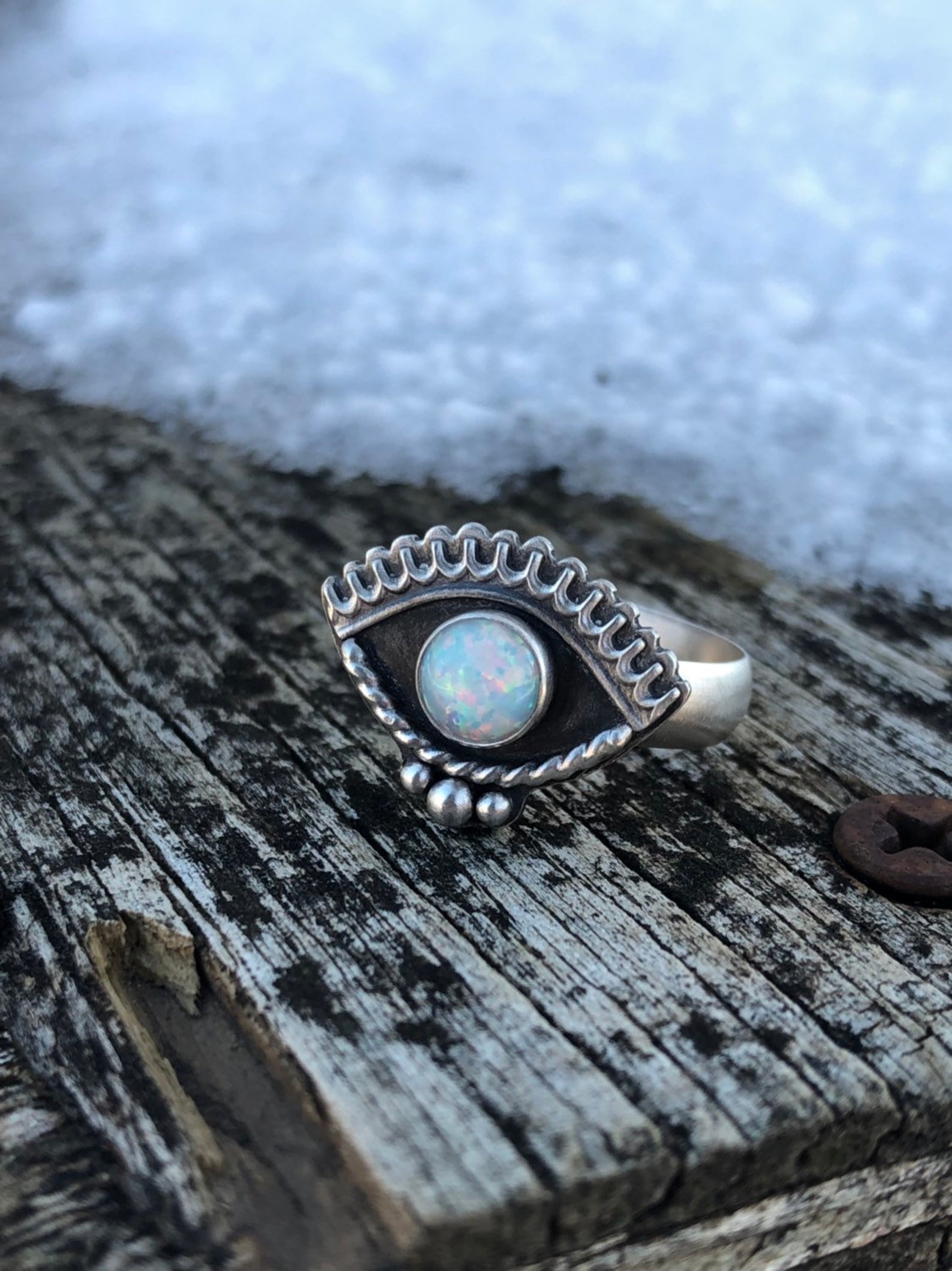 Third Eye/ Handmade/ Sterling Silver/ Ring - Etsy