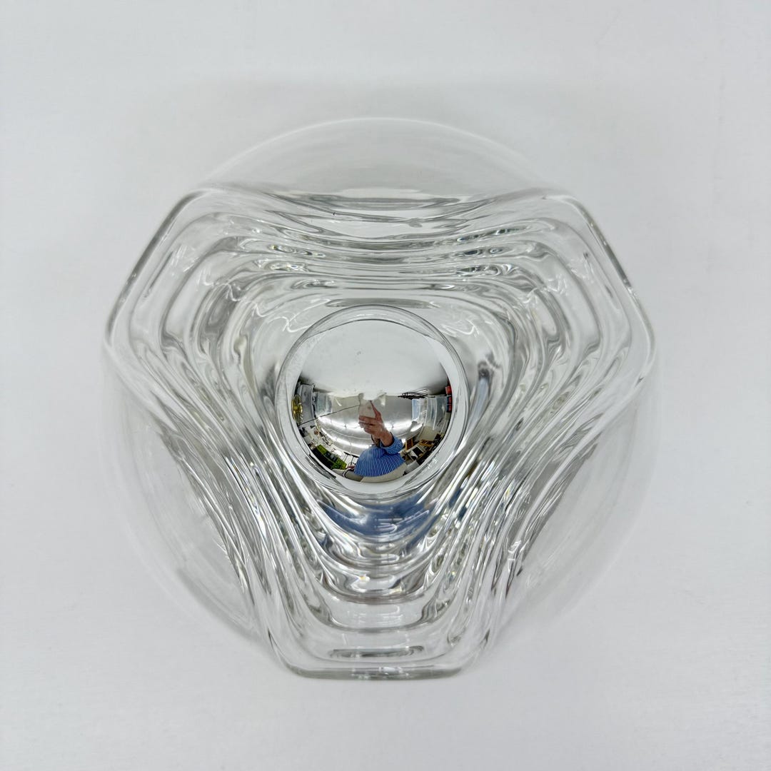 Peil & Putzer Wall Lamp Wave Glass, 1970s - Etsy