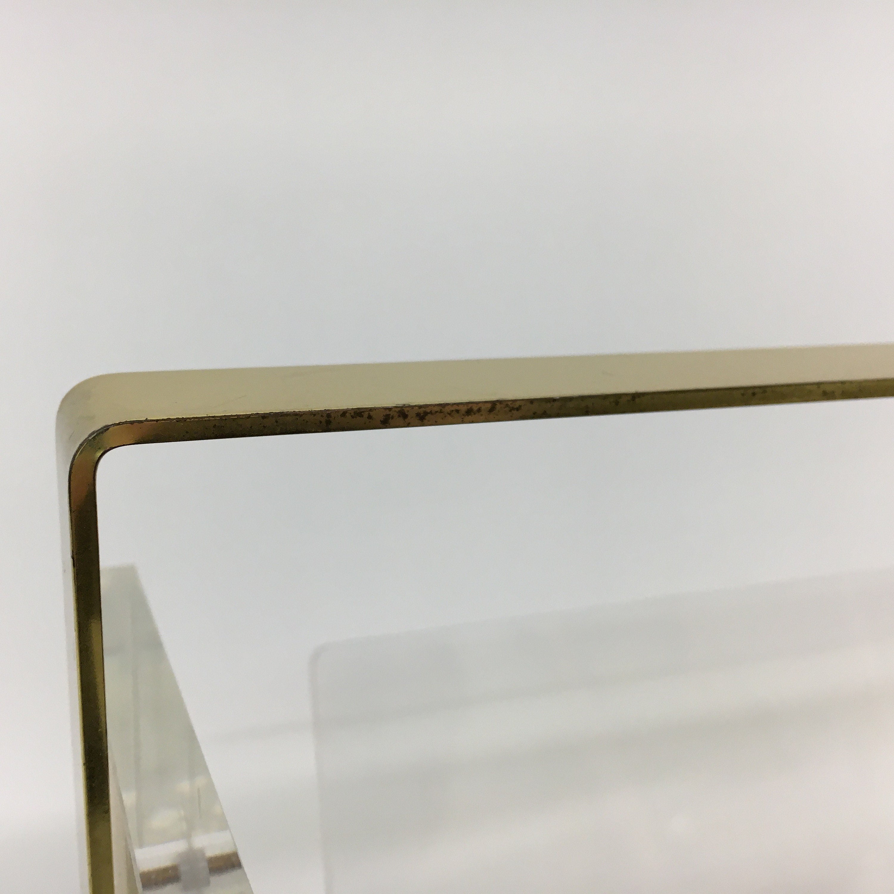 Mid-century David Lange Magazine Rack Lucite 1970s - Etsy
