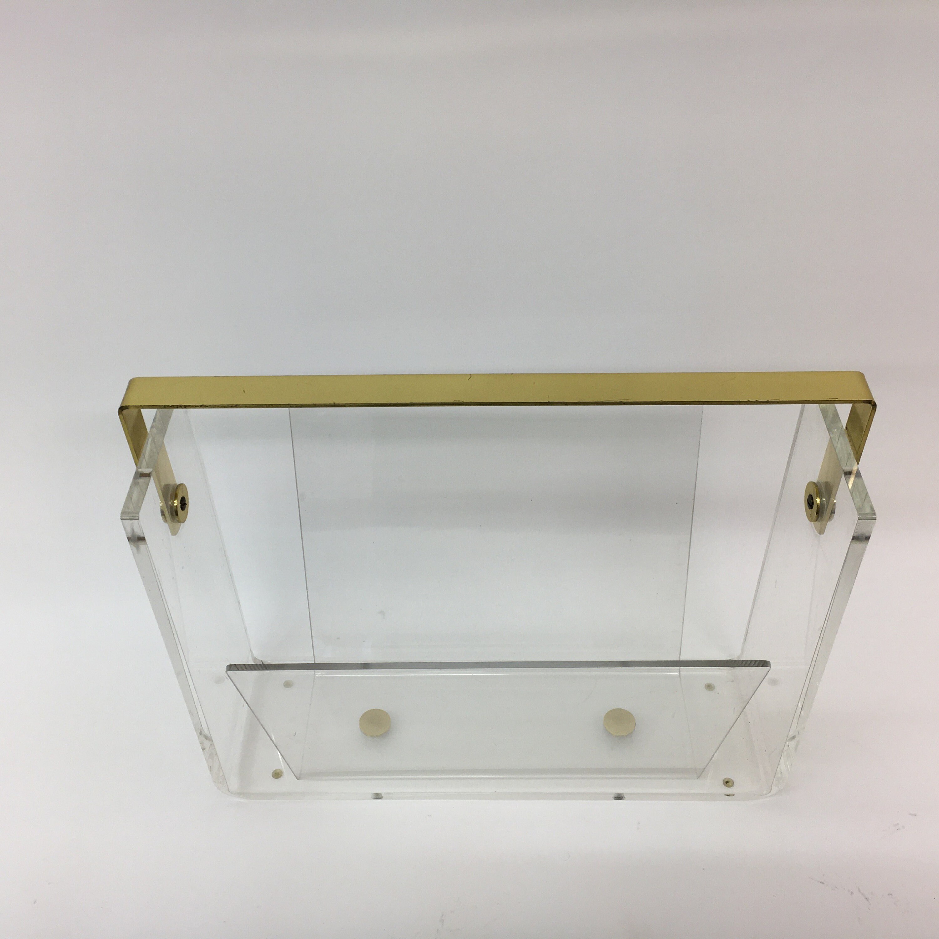 Mid-century David Lange Magazine Rack Lucite 1970s - Etsy
