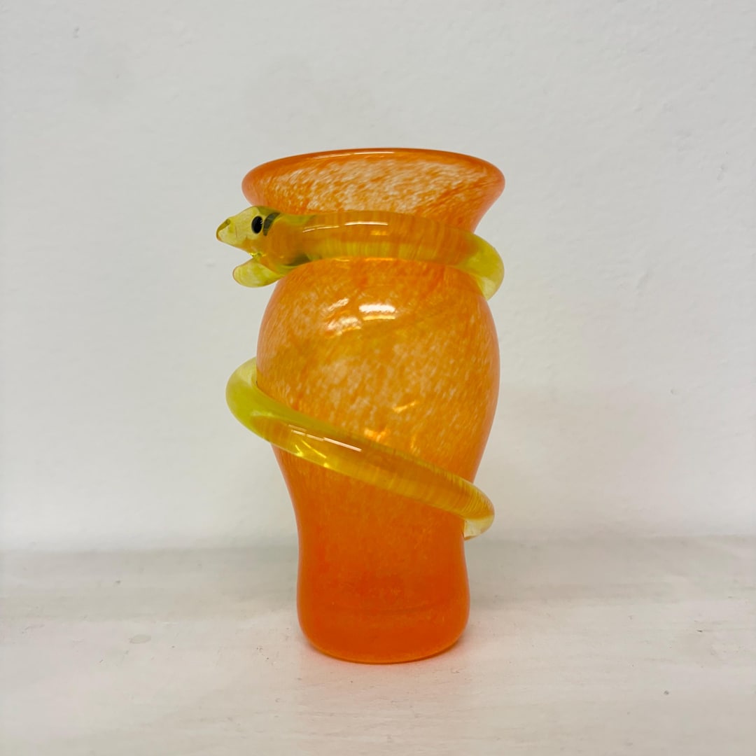 Ulrica Hydman for Kosta Boda Miniature Vase Snake, 1980s Sweden - Etsy
