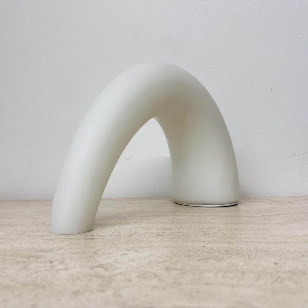 Fontana Arte Thor Glass Table Lamp, 1980s Italy - Etsy