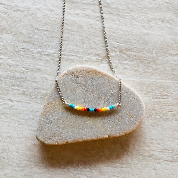 Seed Bead Necklace - Etsy