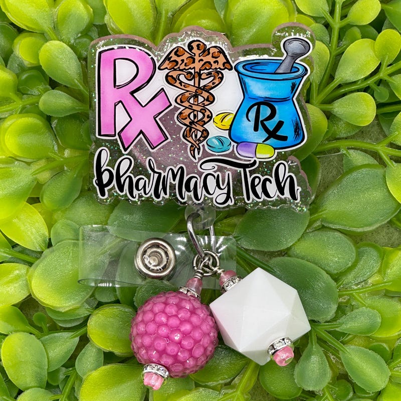 Pharmacy Tech Badge - Etsy