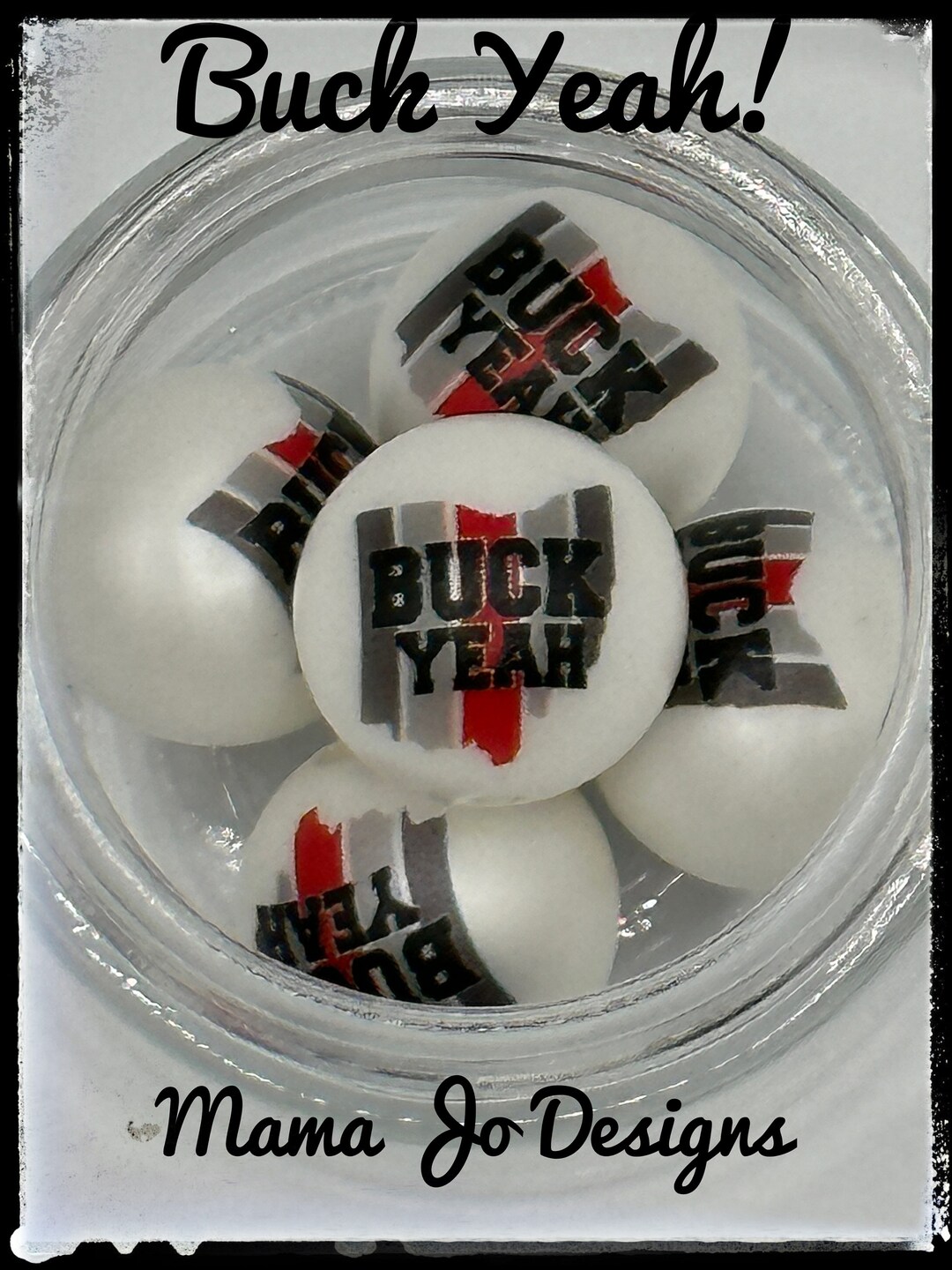 Ohio Buck Yeah Vinyl Sticker – Funny Hunting Deer Decal – Midwest State ...