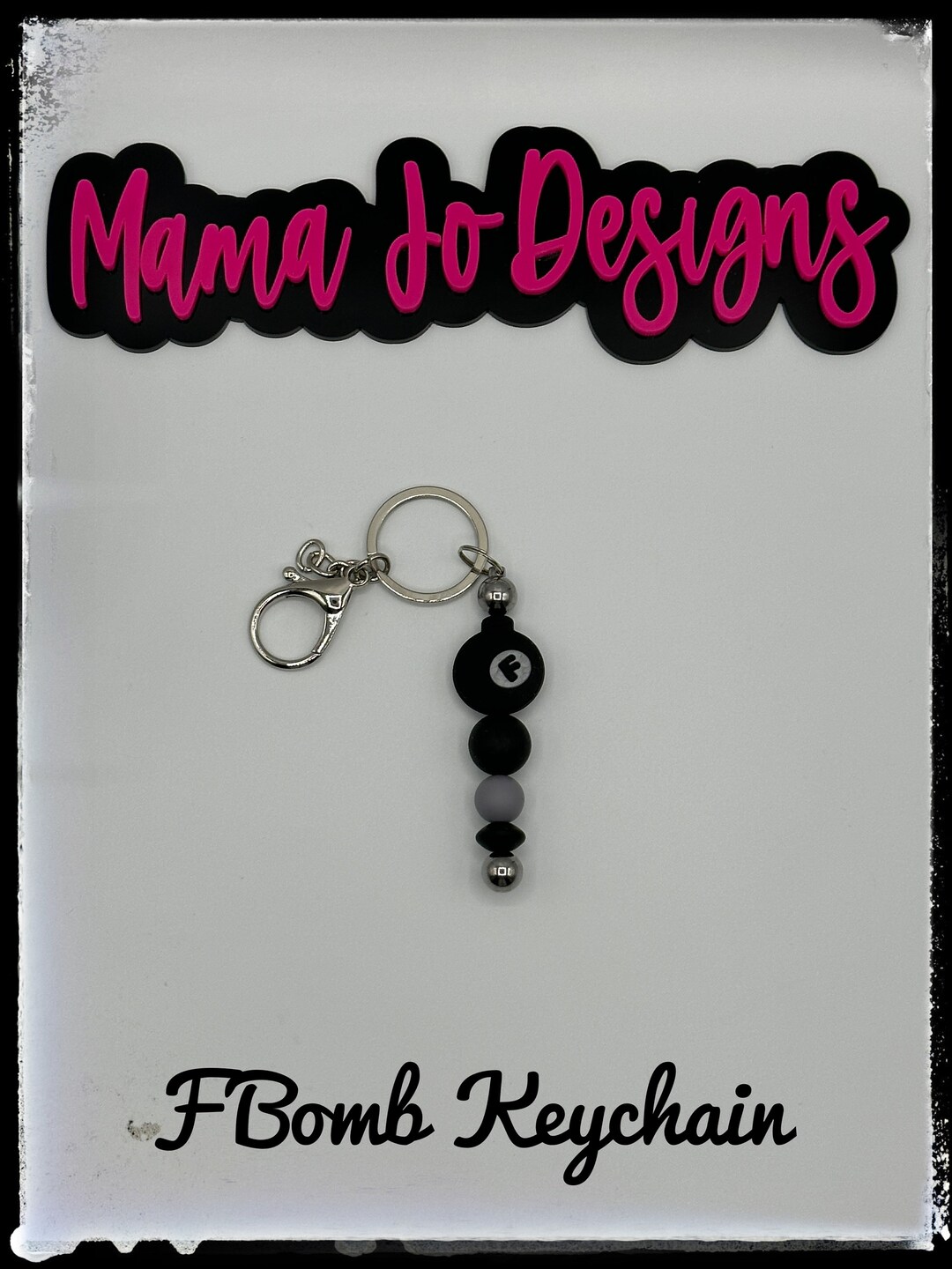 F Bomb Keychain - Etsy Australia