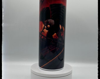 Cute Cryptid Mothman 20oz Skinny Tumbler With Metal Straw, Mothman ...