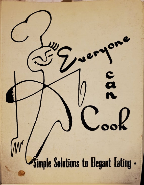 Vintage 1953 Everyone Can Cook cookbook published in | Etsy