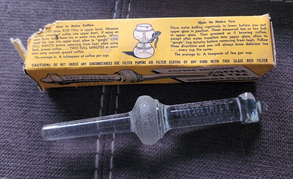1940s Vintage Cory Glass Filter Rod for Coffee or Tea With | Etsy