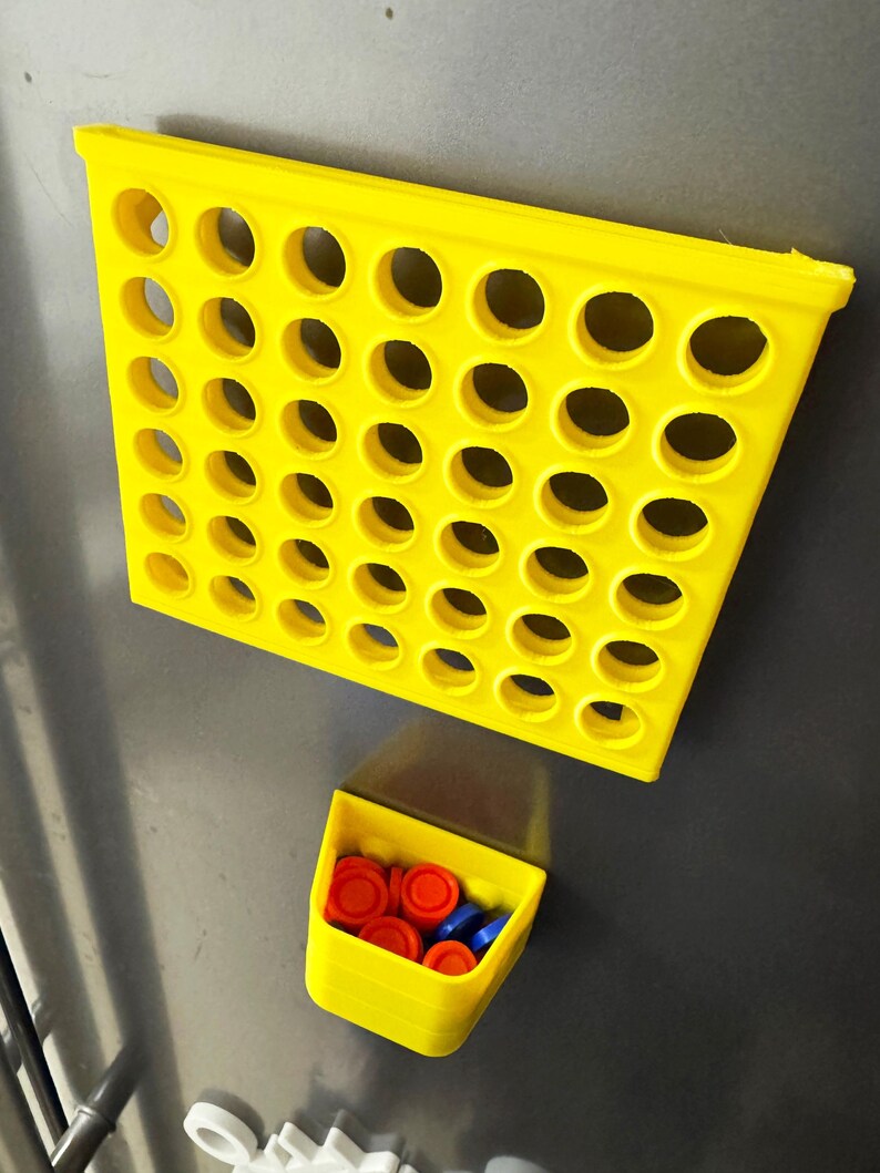 Fridge Magnet | Four in a Row Game | House Warming Gift - Etsy