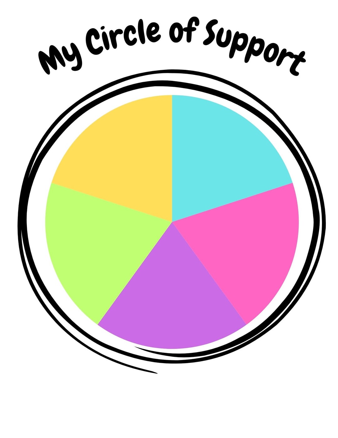 My Support Circle - Etsy