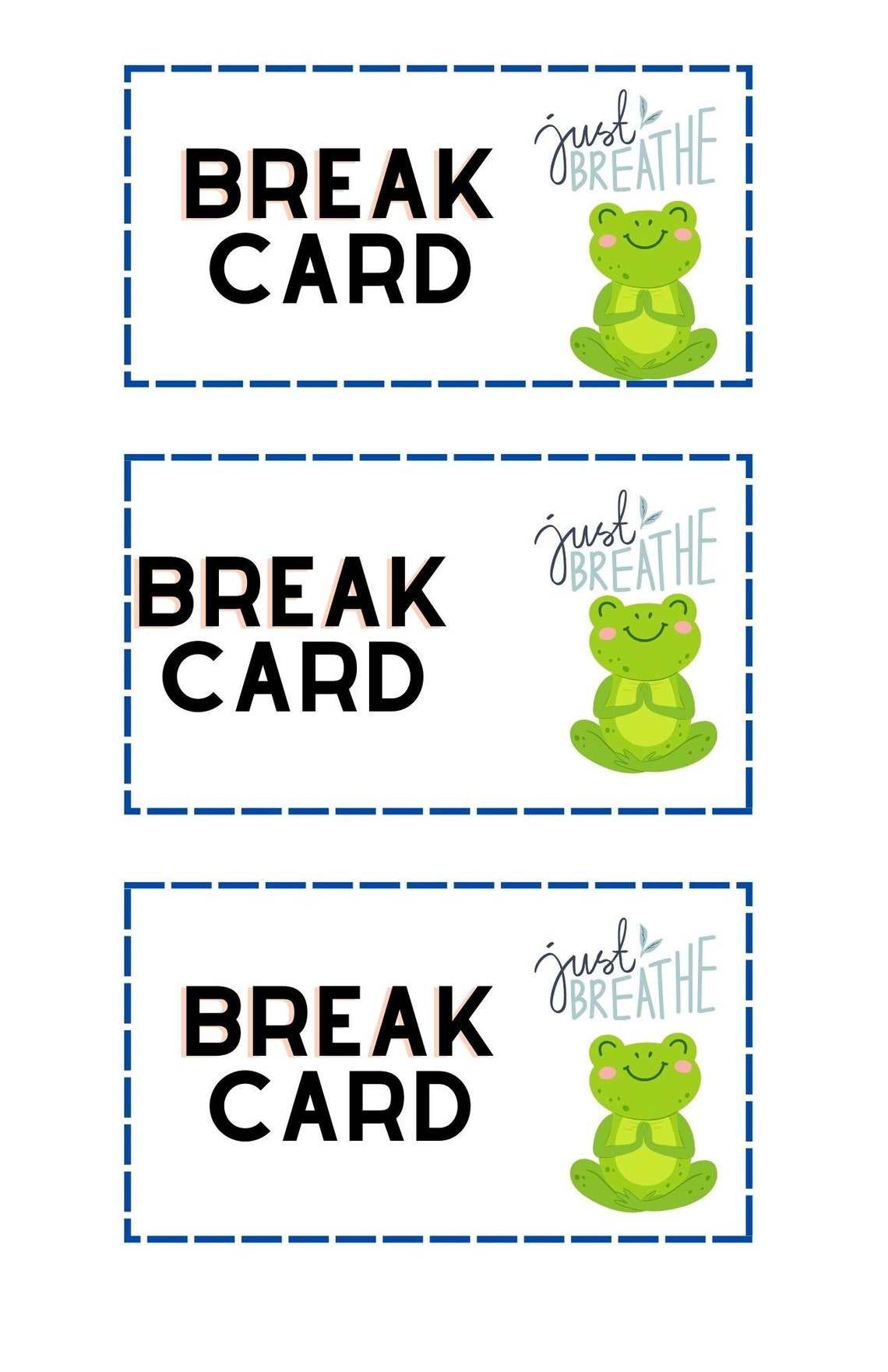Break Cards - Etsy