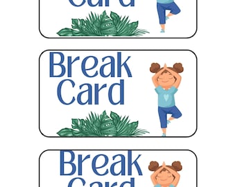 Break Cards - Etsy