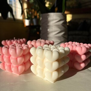 Cube Candle, Heart Candle, Barbie, Barbie Aesthetic, Pink Decor, Barbie ...