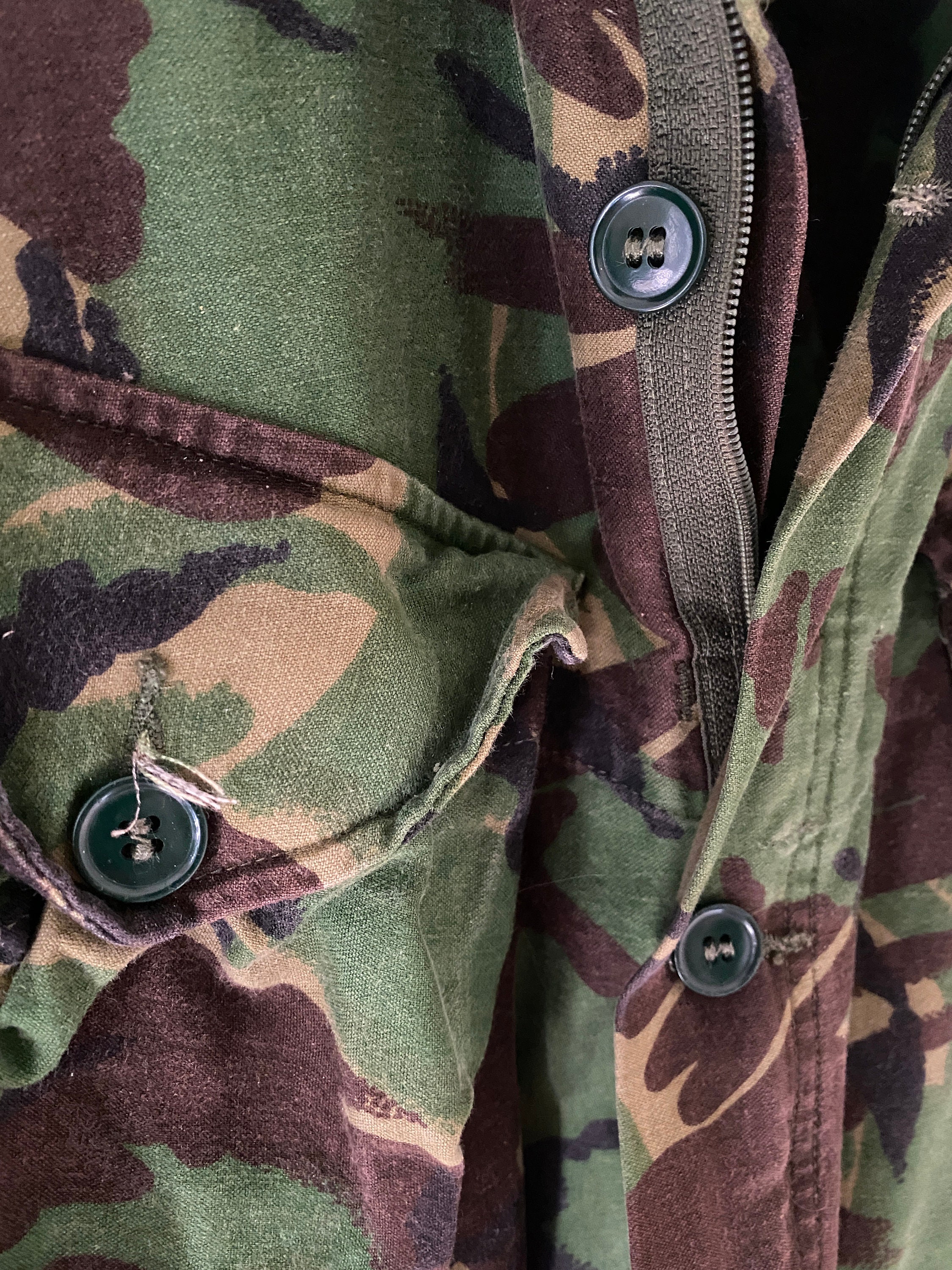 Vintage Tiger Camo Cotton Jacket - Etsy