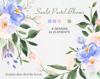 Periwinkle Flower Clipart Border