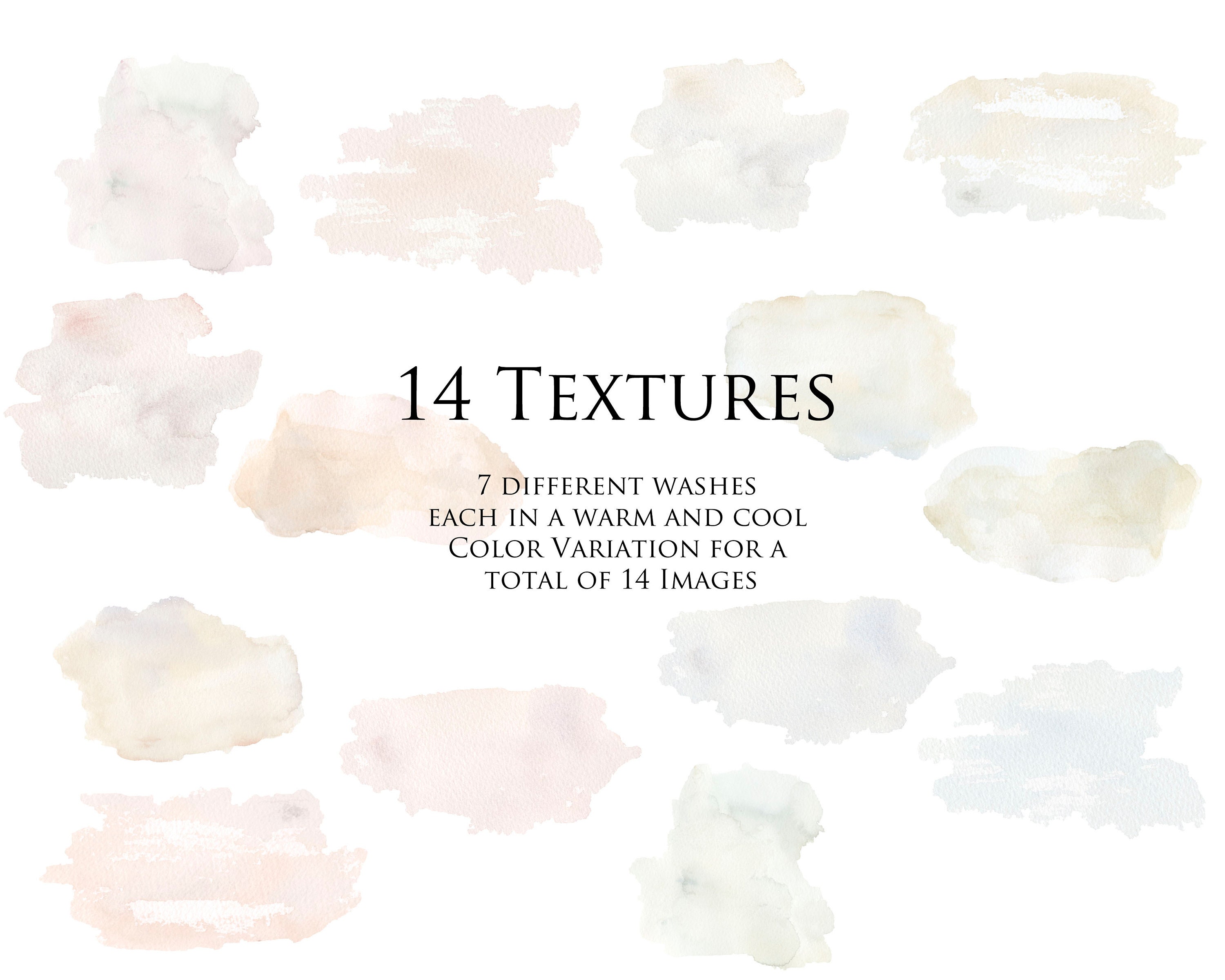 Watercolor Neutrals Collection of Neutral Textures - Etsy