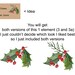 Winter Greenery Clip Art, Pine Clipart, Christmas Greens, Leaves ...