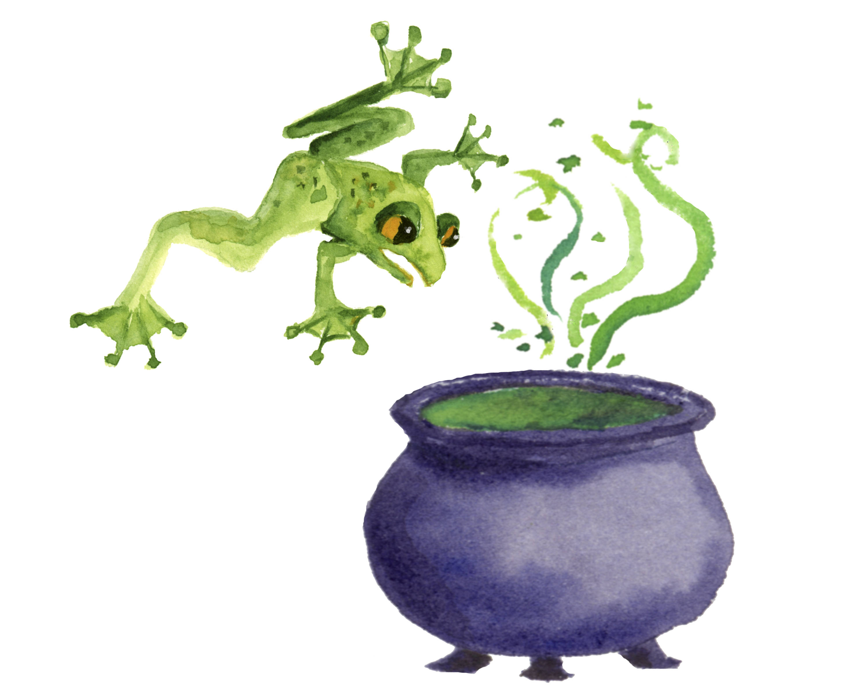 Witch's Kitchen Halloween Clip Art Collection: Witch | Etsy