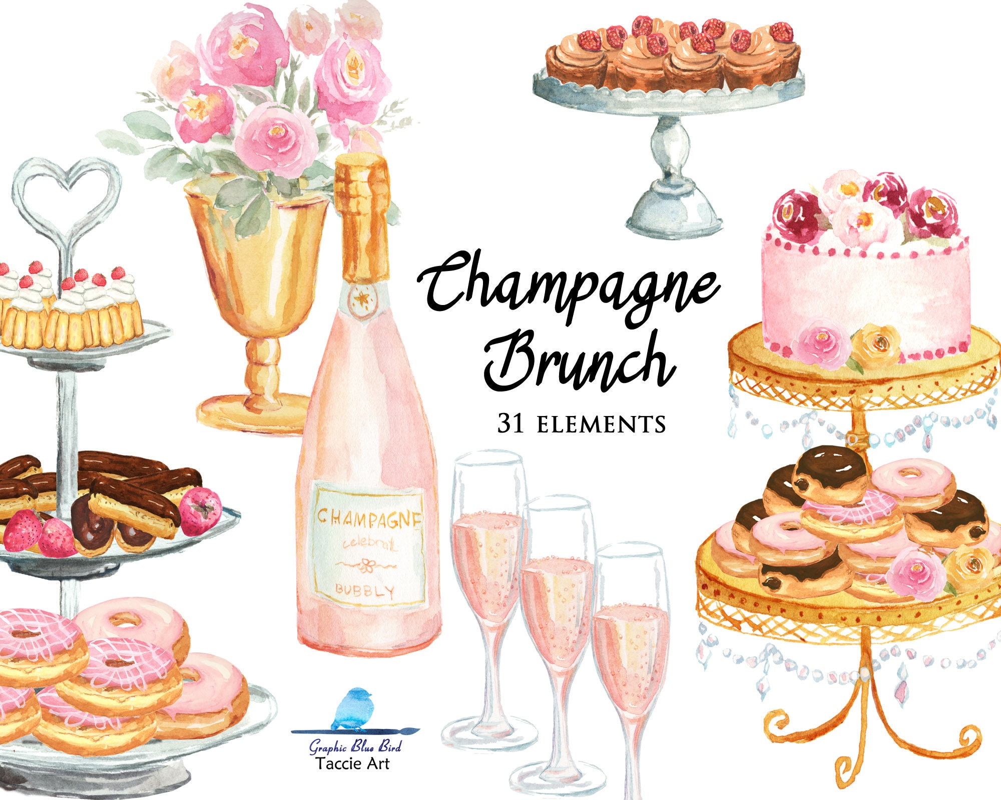 Sunday Breakfast Clipart