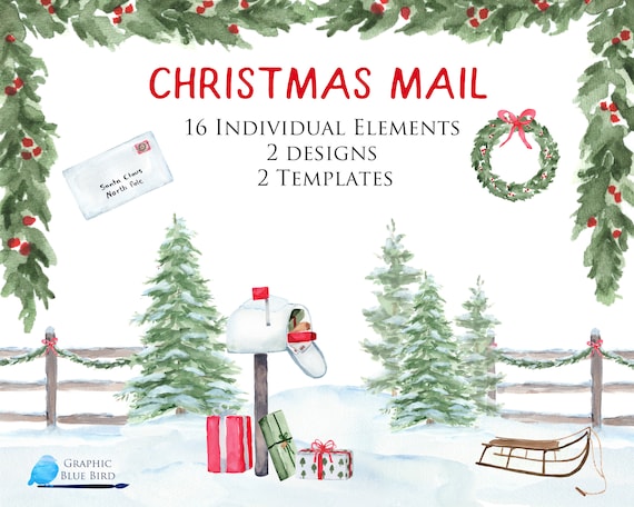 Mailbox Clipart For Christmas