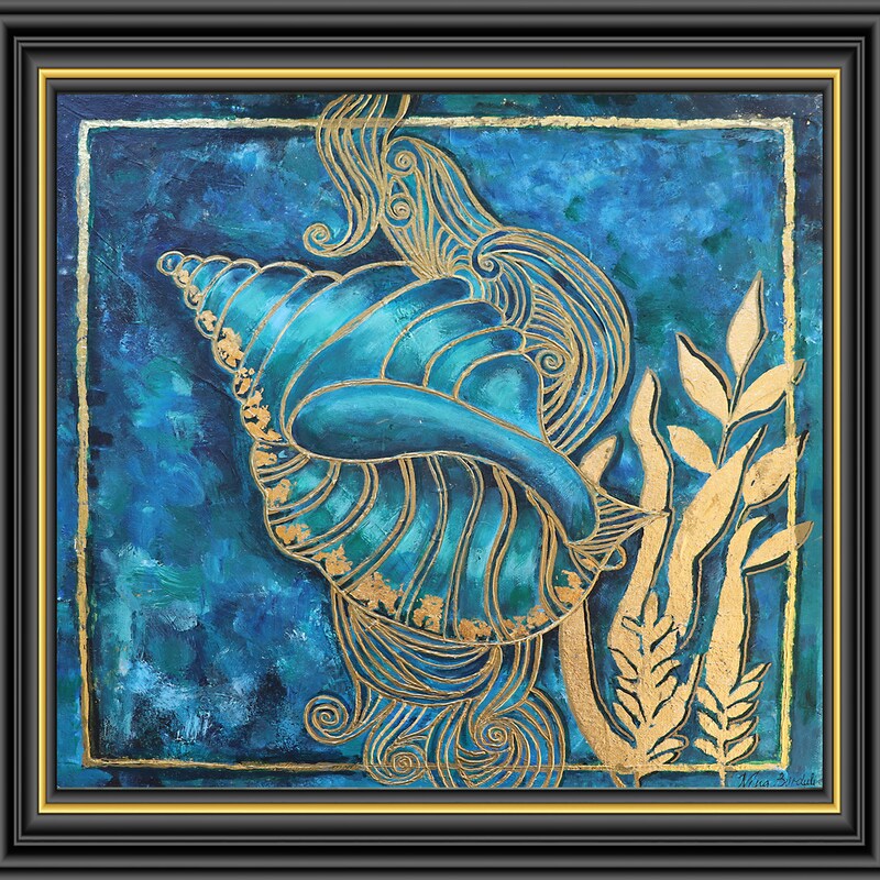 Shell Artwork - Etsy