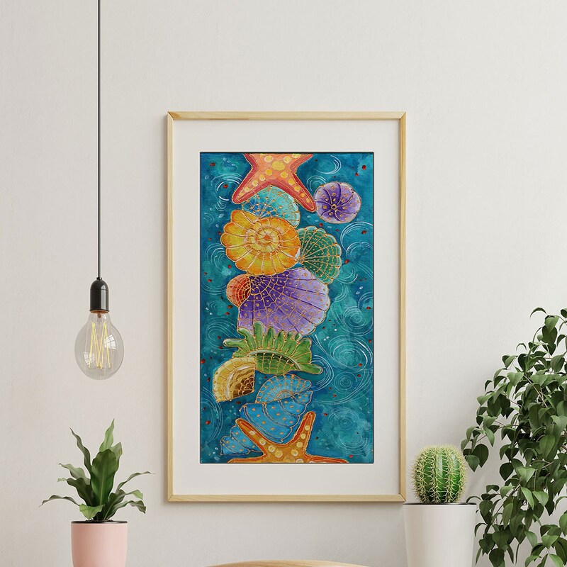 Shell Wall Art - Etsy