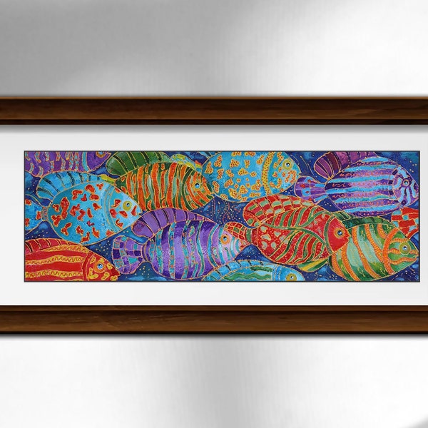 Fish Painting - Etsy